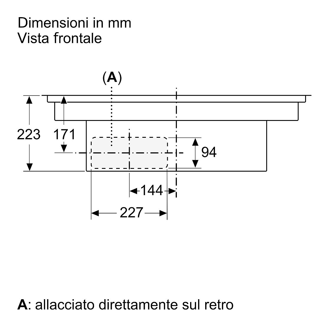 SIEMENS EX875LX67E iQ700 Piano a induzione con cappa integrata 80 cm ...