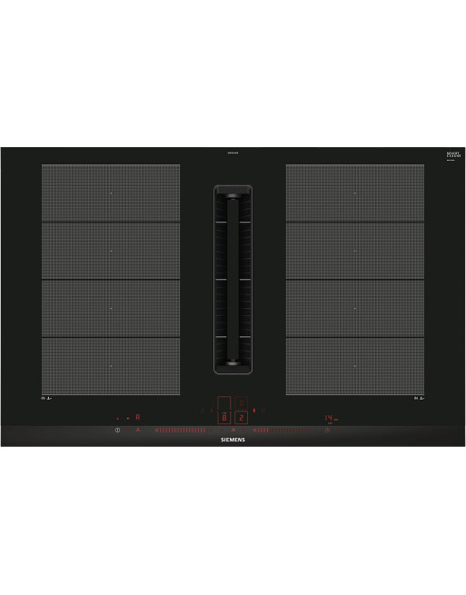 SIEMENS EX875LX67E iQ700 Piano a induzione con cappa integrata 80 cm ...